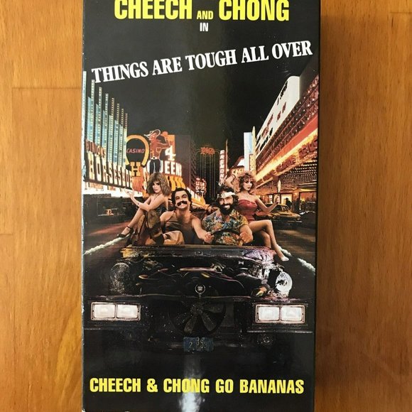 Media | Vhs Tape Cheech And Chong Things Are Tough All Over 1982 | Poshmark
